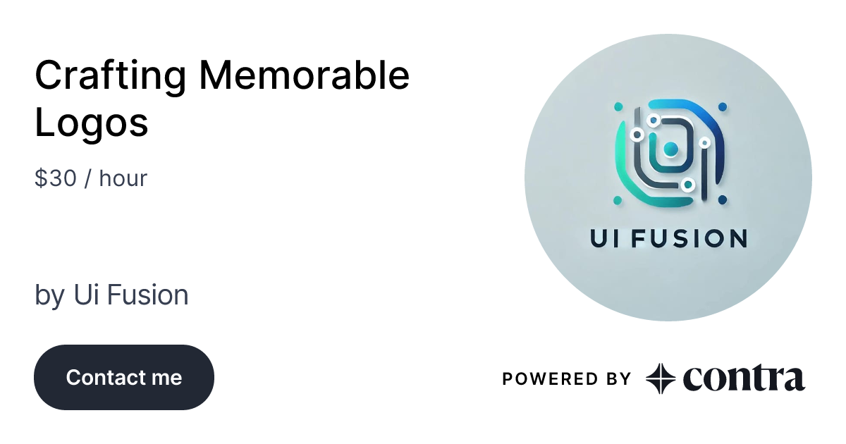 Crafting Memorable Logos by Ui Fusion Crafting Memorable Logos by Ui Fusion