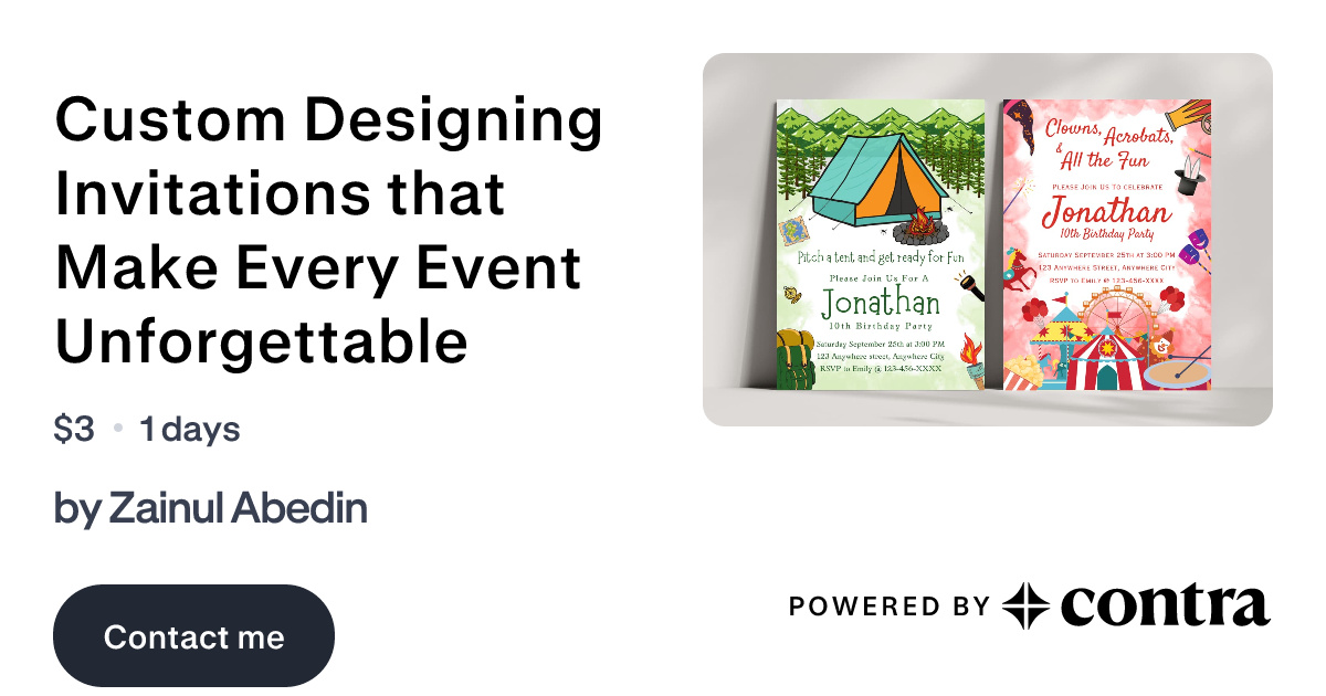 Custom Designing Invitations that Make Every Event Unforgettable by ...