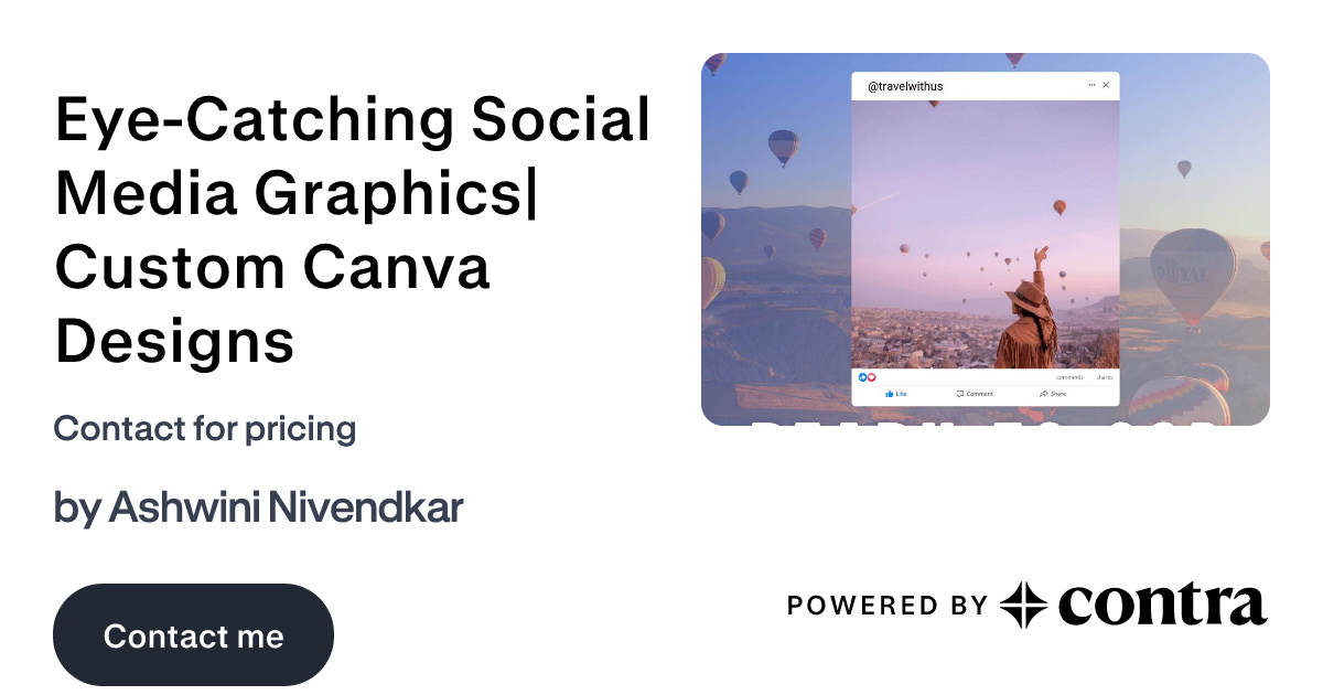 Eye-Catching Social Media Graphics| Custom Canva Designs by Ashwini ...