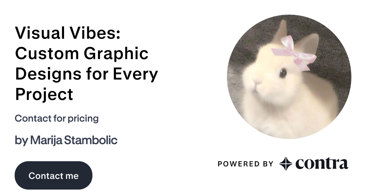 Visual Vibes: Custom Graphic Designs for Every Project by Marija Stambolic