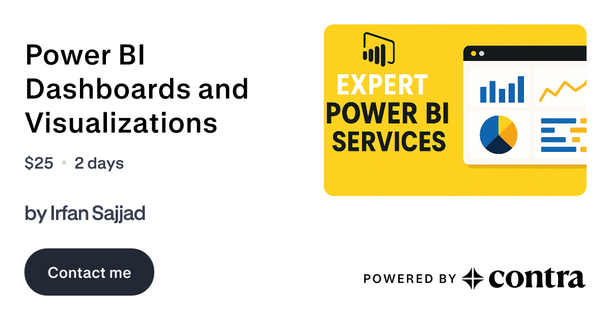 Interactive Dashboards with Power BI by Irfan Sajjad