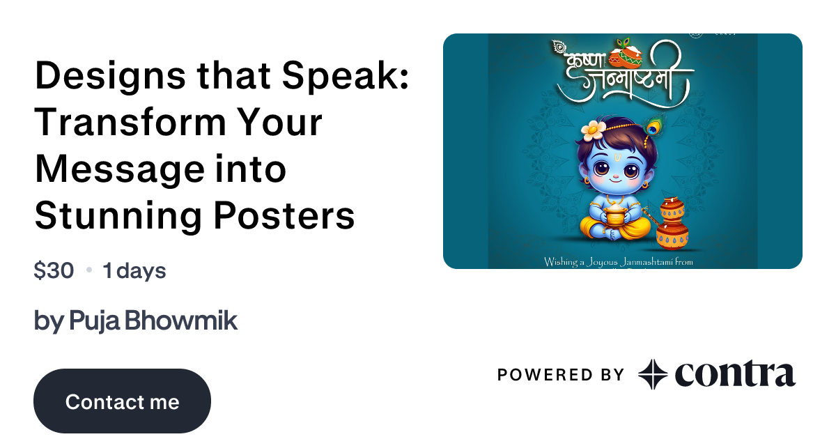 Designs that Speak: Transform Your Message into Stunning Posters by ...