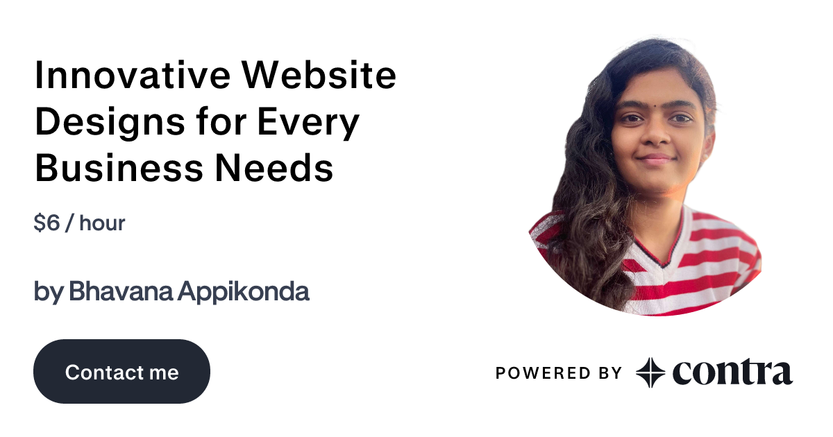 Innovative Website Designs for Every Business Needs by Bhavana Appikonda