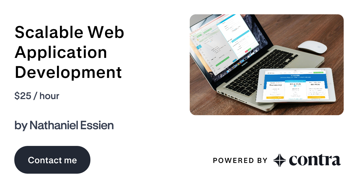Scalable Web Application Development by Nathaniel Essien
