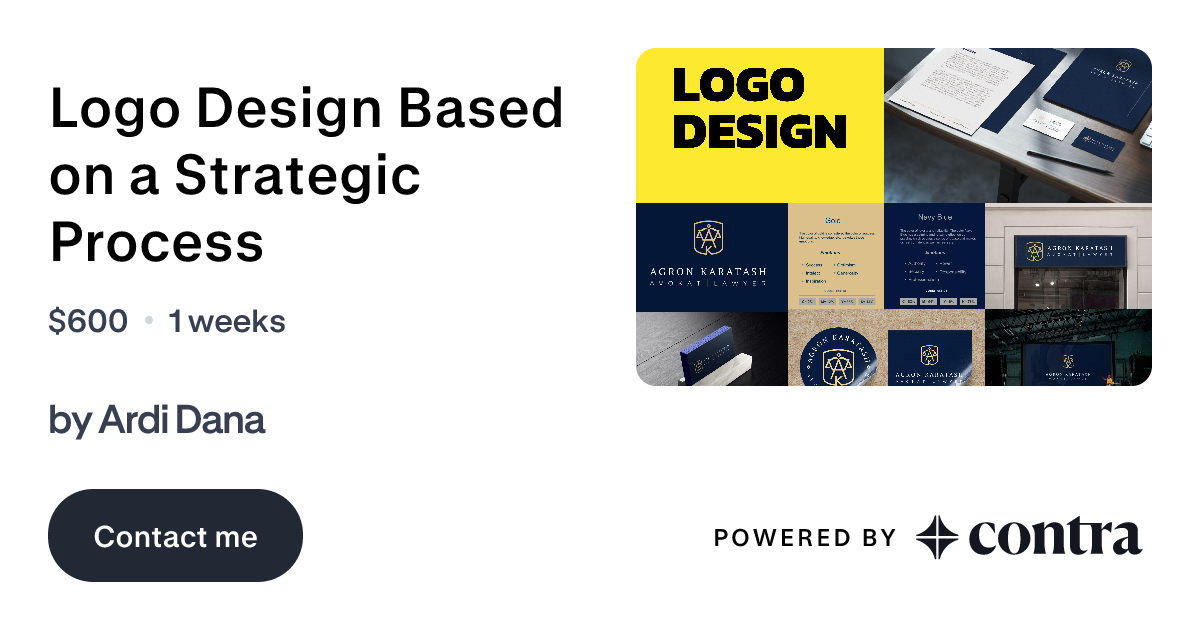 Logo Design Based on a Strategic Process by Ardi Dana