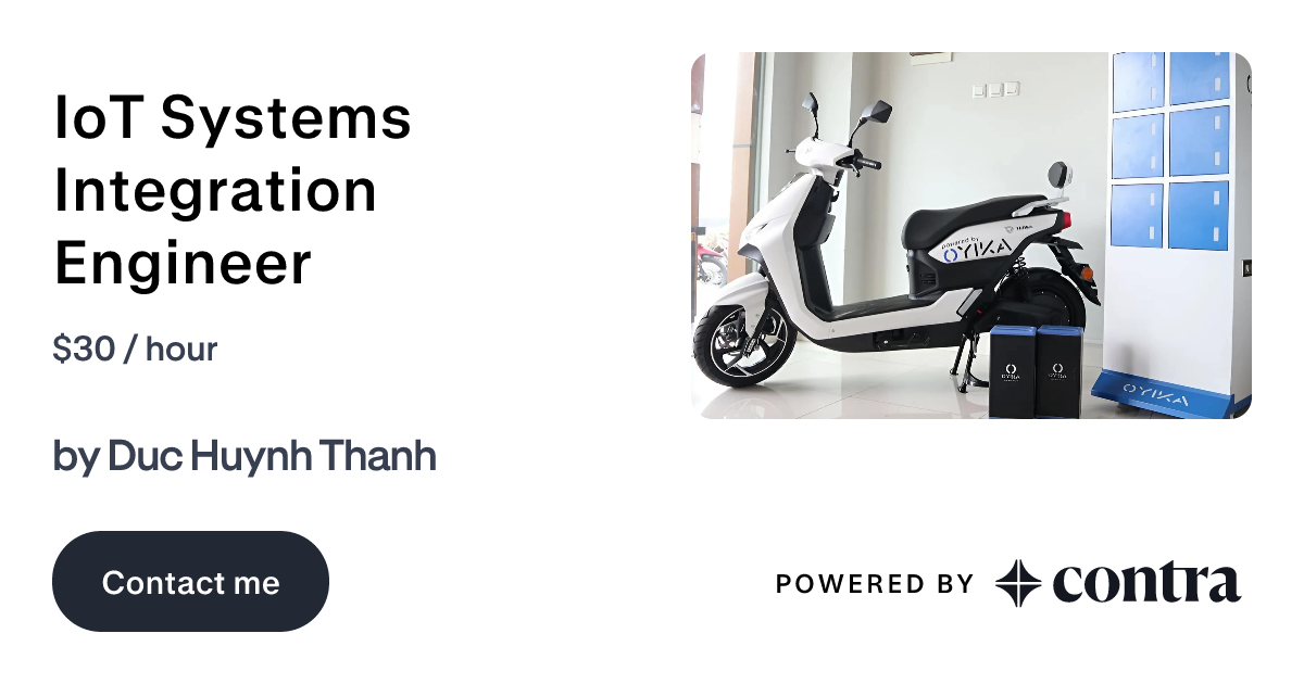 IoT Systems Integration Engineer by Duc Huynh Thanh