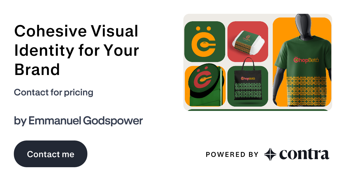 Cohesive Visual Identity for Your Brand by Emmanuel Godspower