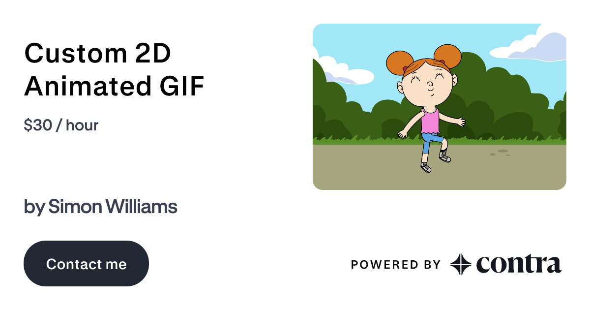Custom 2D Animated GIF by Simon Williams