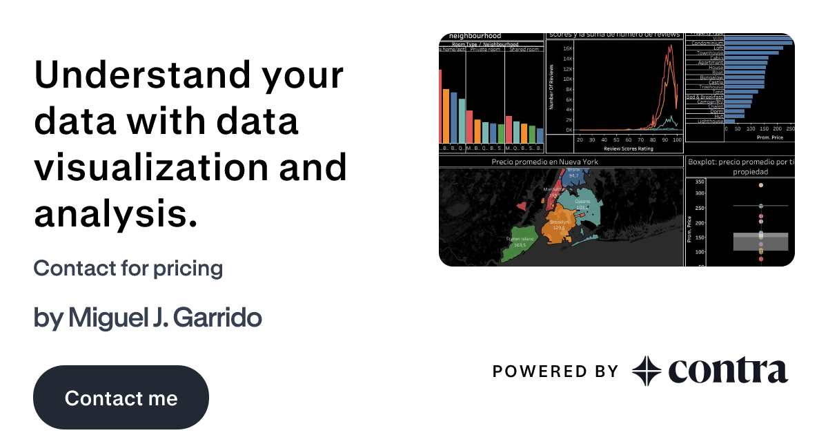 Understand your data with data visualization and analysis. by Miguel J ...