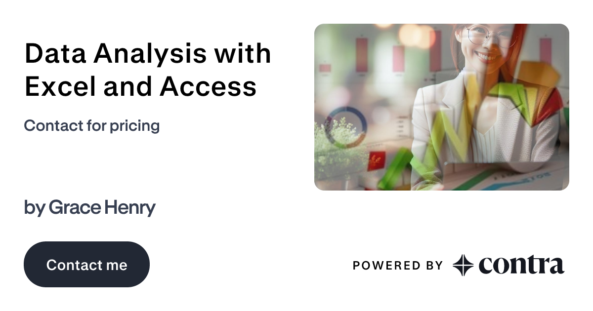 Data Analysis with Excel and Access by Grace Henry