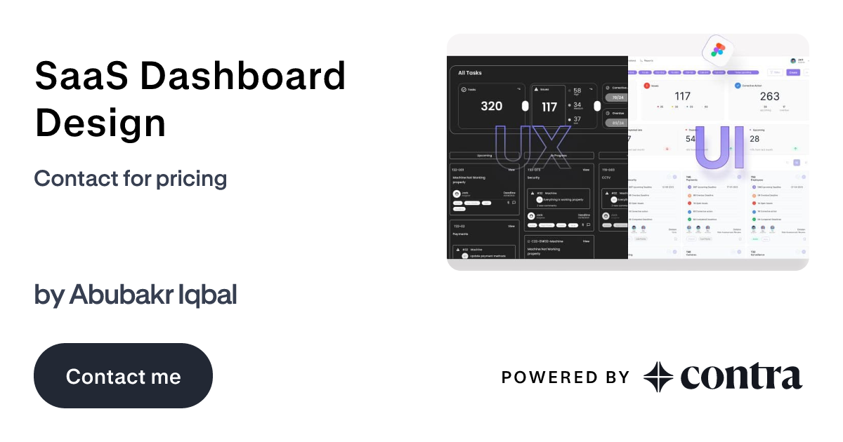SaaS Dashboard Design by Abubakr Iqbal