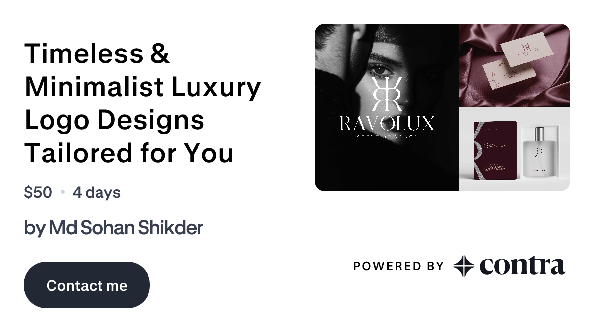 Timeless & Minimalist Luxury Logo Designs Tailored for You by Md Sohan ...