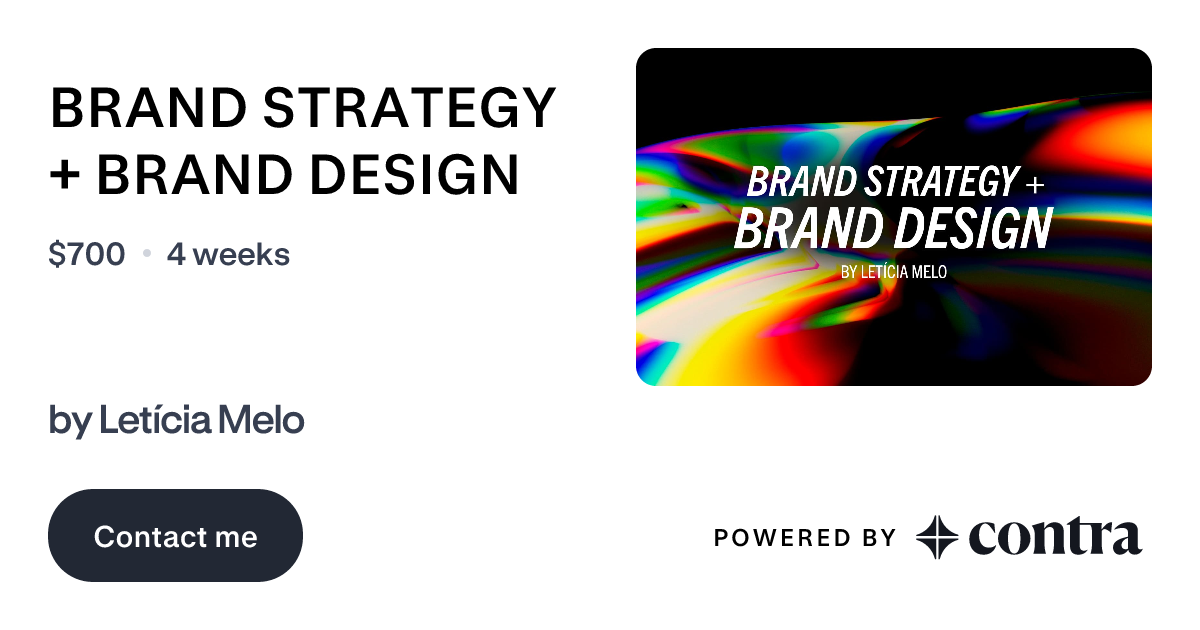 BRAND STRATEGY + BRAND DESIGN by Letícia Melo