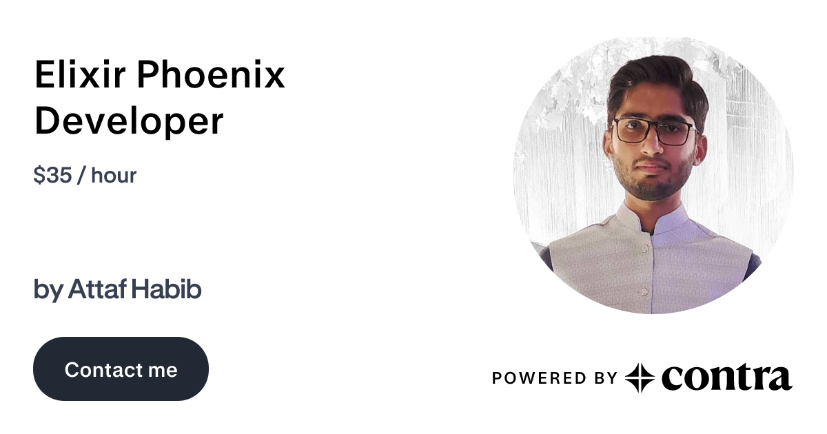 Elixir Phoenix Developer by Attaf Habib