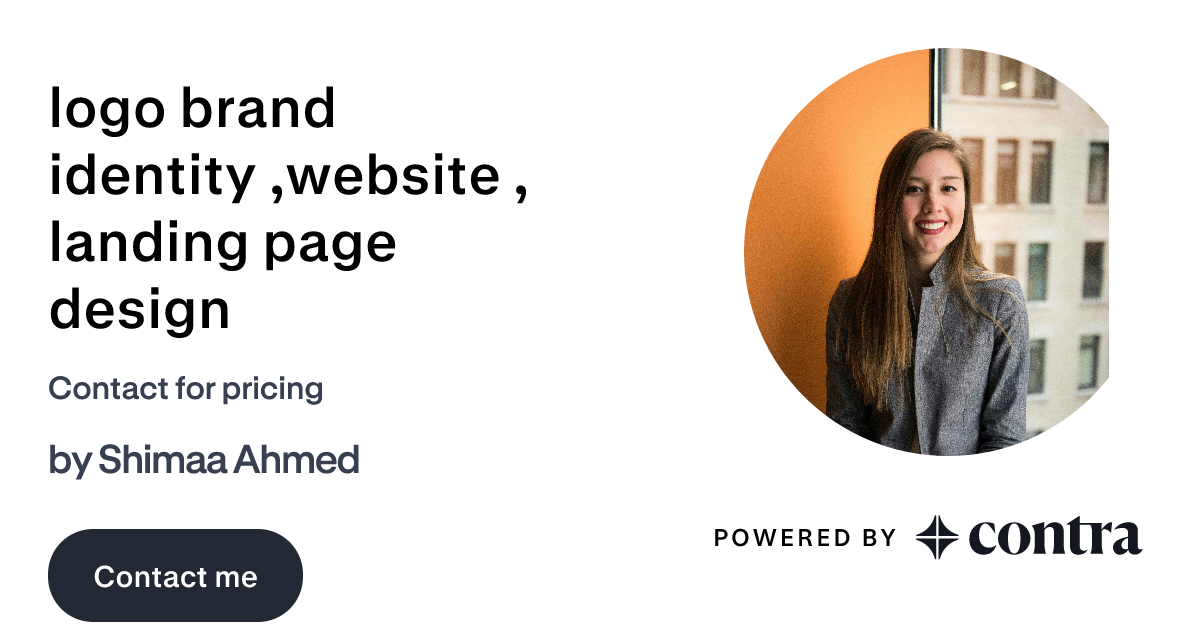 logo brand identity ,website , landing page design by Shimaa Ahmed