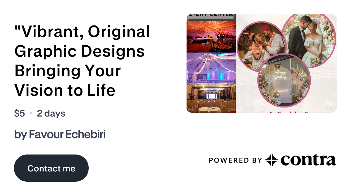 "Vibrant, Original Graphic Designs Bringing Your Vision to Life by ...