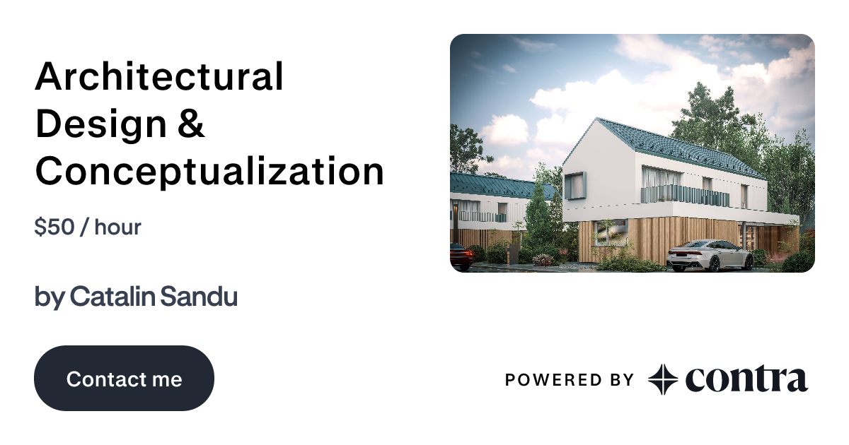 Architectural Design & Conceptualization by Catalin Sandu