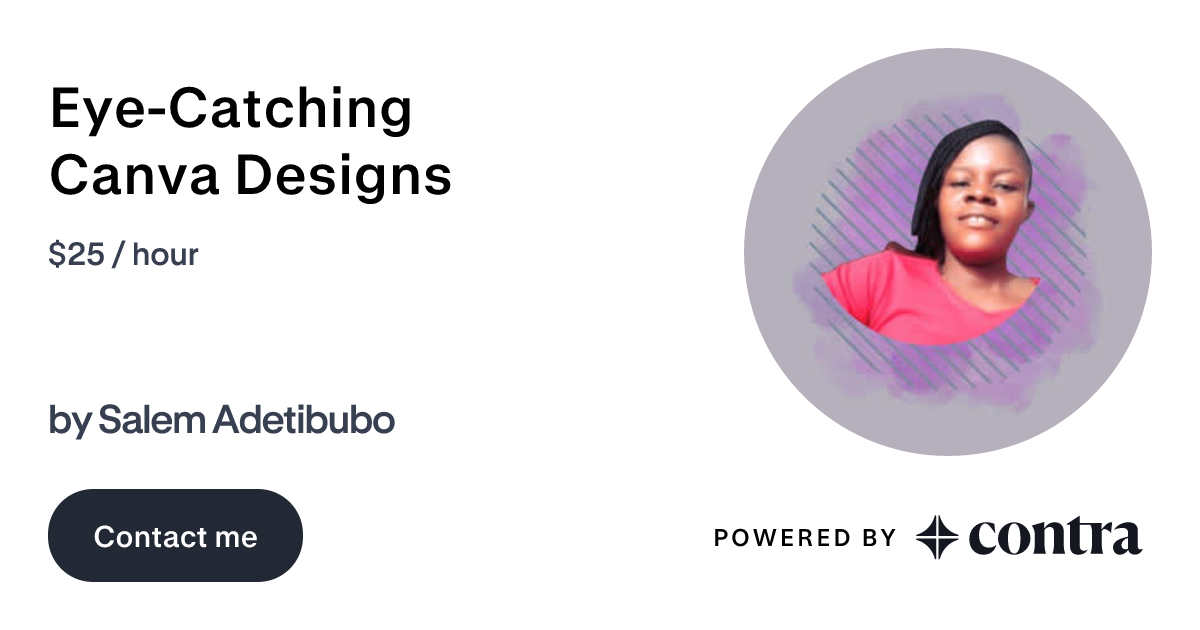 Eye-Catching Canva Designs by Salem Adetibubo