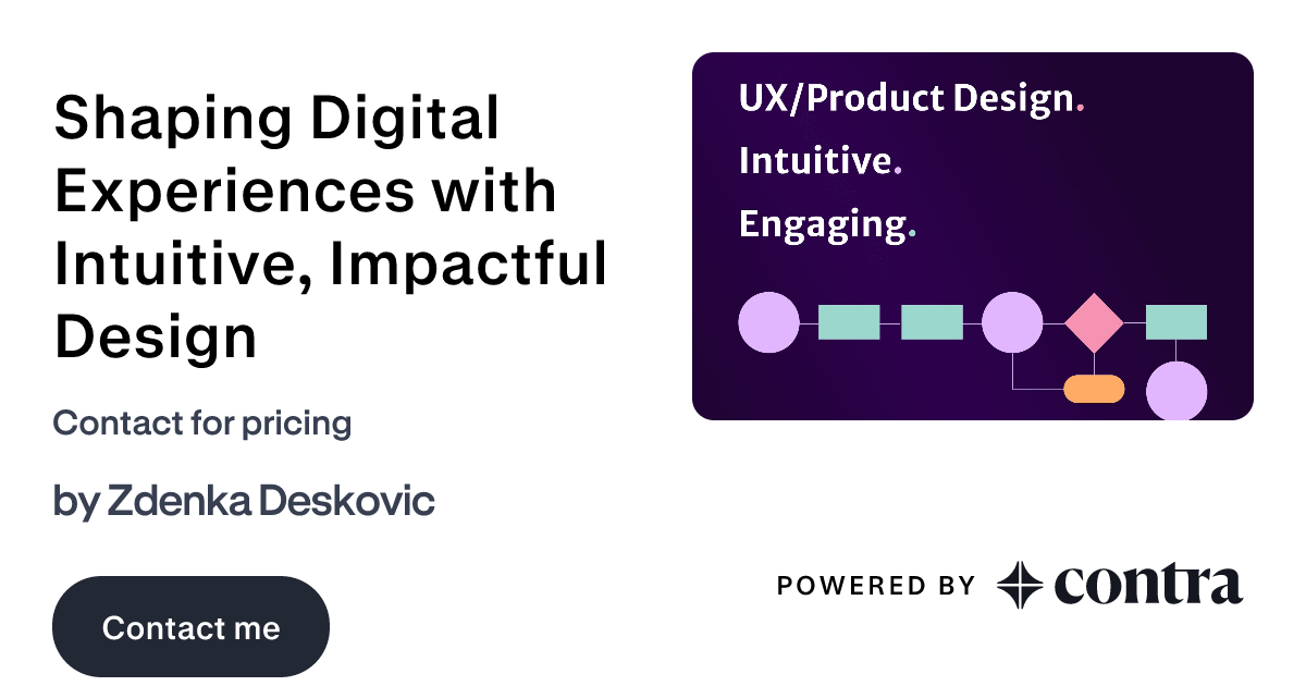 Shaping Digital Experiences with Intuitive, Impactful Design by Zdenka ...