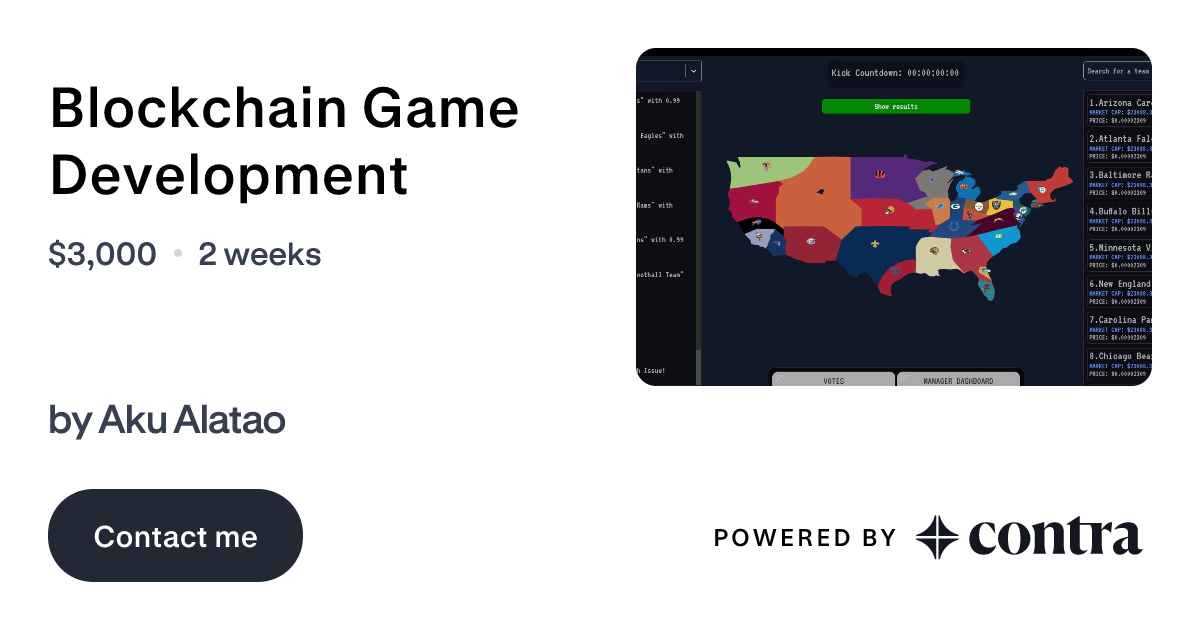 Blockchain Game Development by Aku Alatao