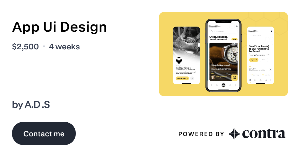App Ui Design by A.D .S