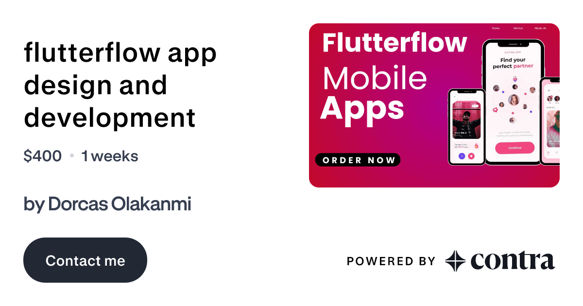 flutterflow app design and development by Dorcas Olakanmi