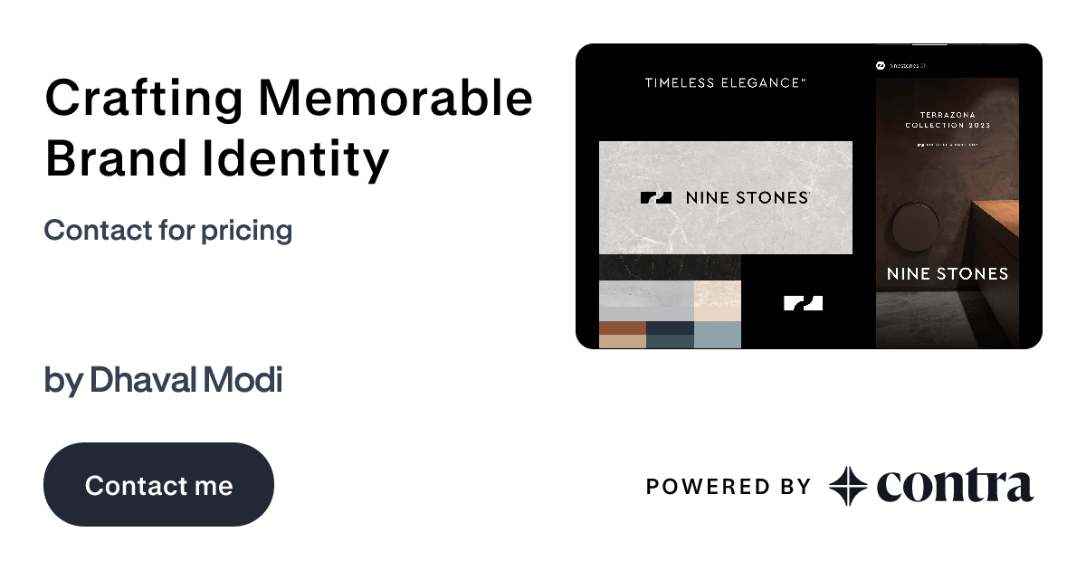 Crafting Memorable Brand Identity by Dhaval Modi