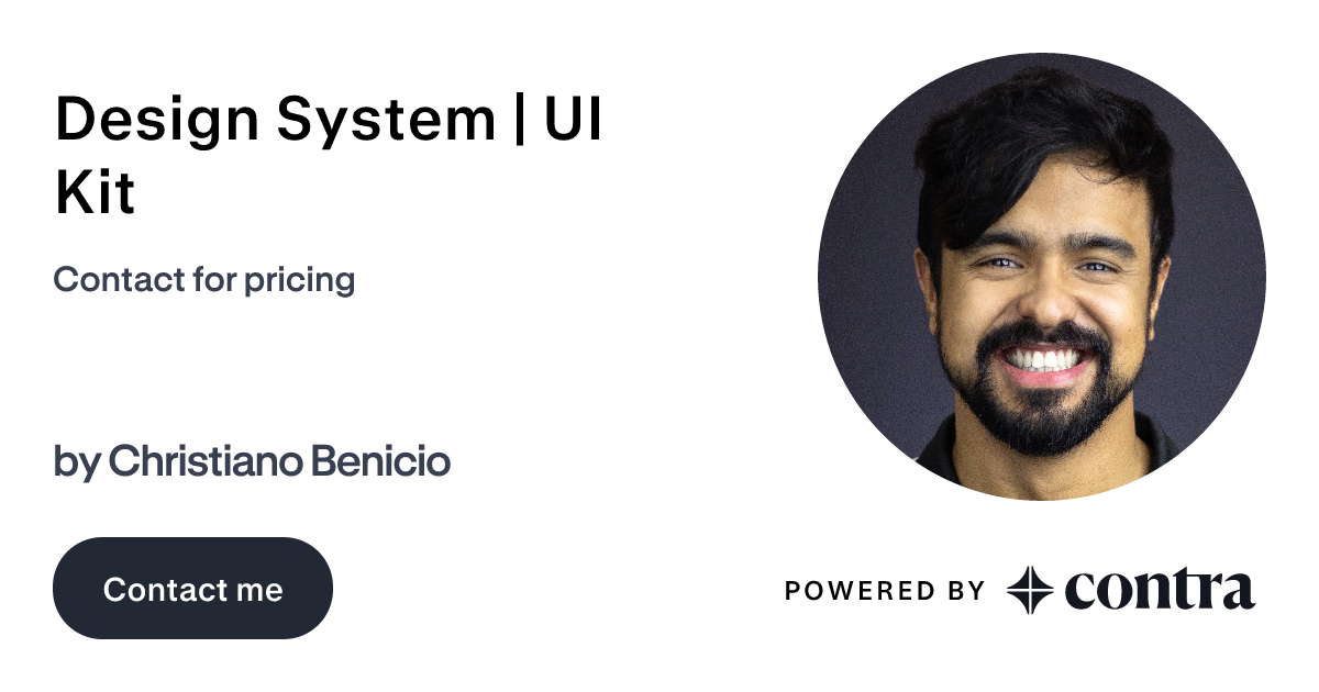 Design System | UI Kit by Christiano Benicio