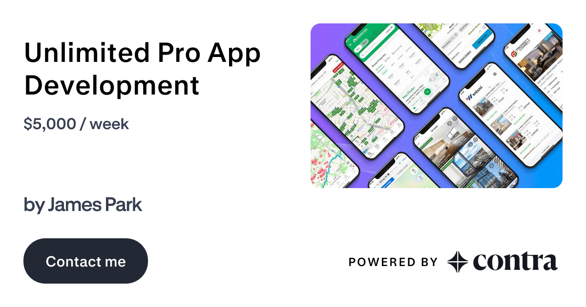 Unlimited Pro App Development by James Park