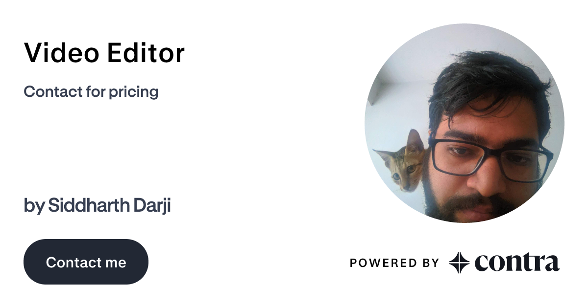 Video Editor by Siddharth Darji