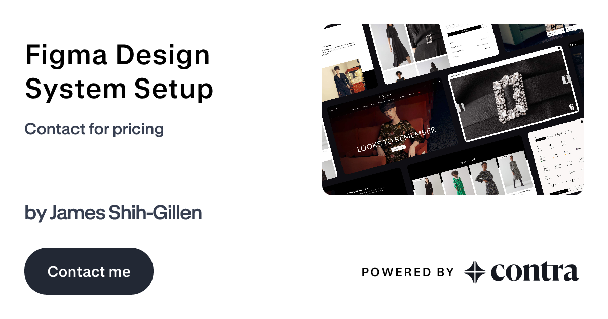 Figma Design System Setup by James Shih-Gillen