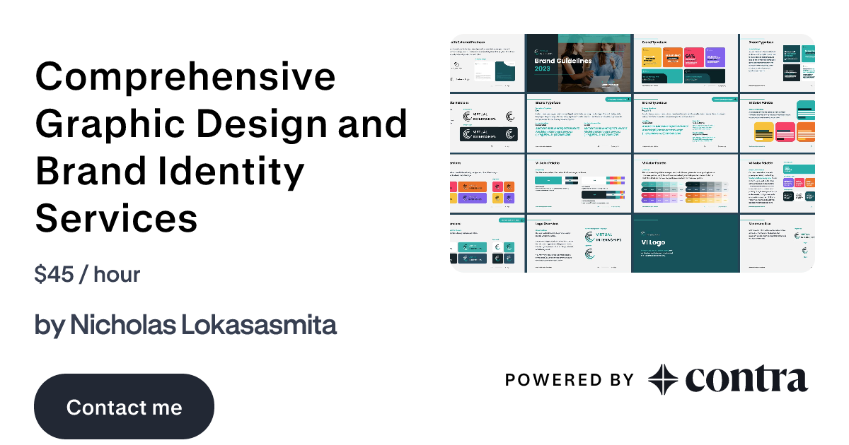 Comprehensive Graphic Design and Brand Identity Services by Nicholas ...