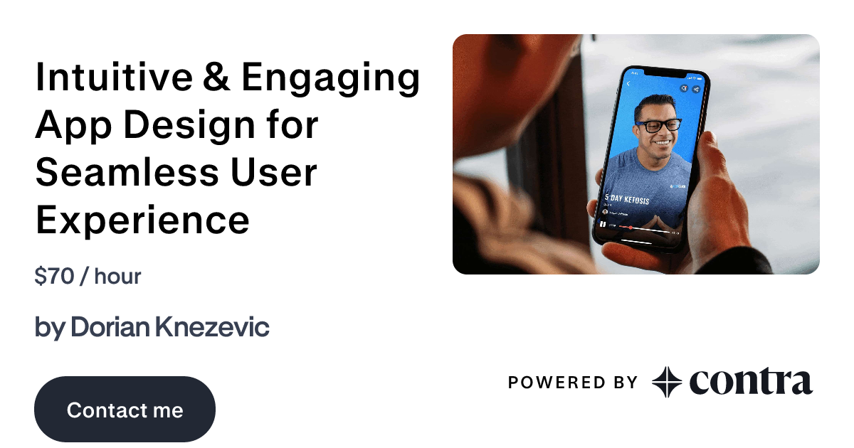 Intuitive & Engaging App Design for Seamless User Experience by Dorian ...