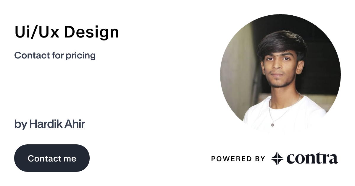 Ui/Ux Design by Hardik Ahir