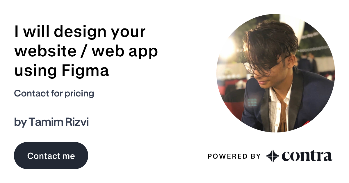 I will design your website / web app using Figma by Tamim Rizvi
