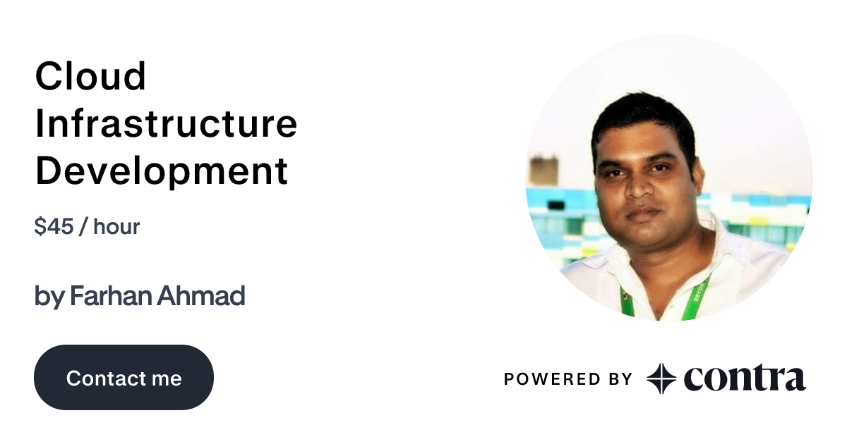 Cloud Infrastructure Development by Farhan Ahmad