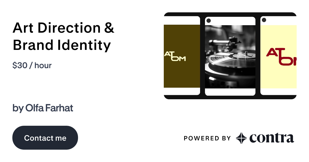 Art Direction & Brand Identity by Olfa Farhat