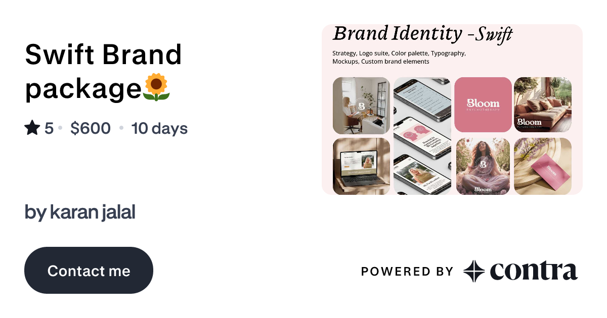Swift Brand package🌻 by karan jalal