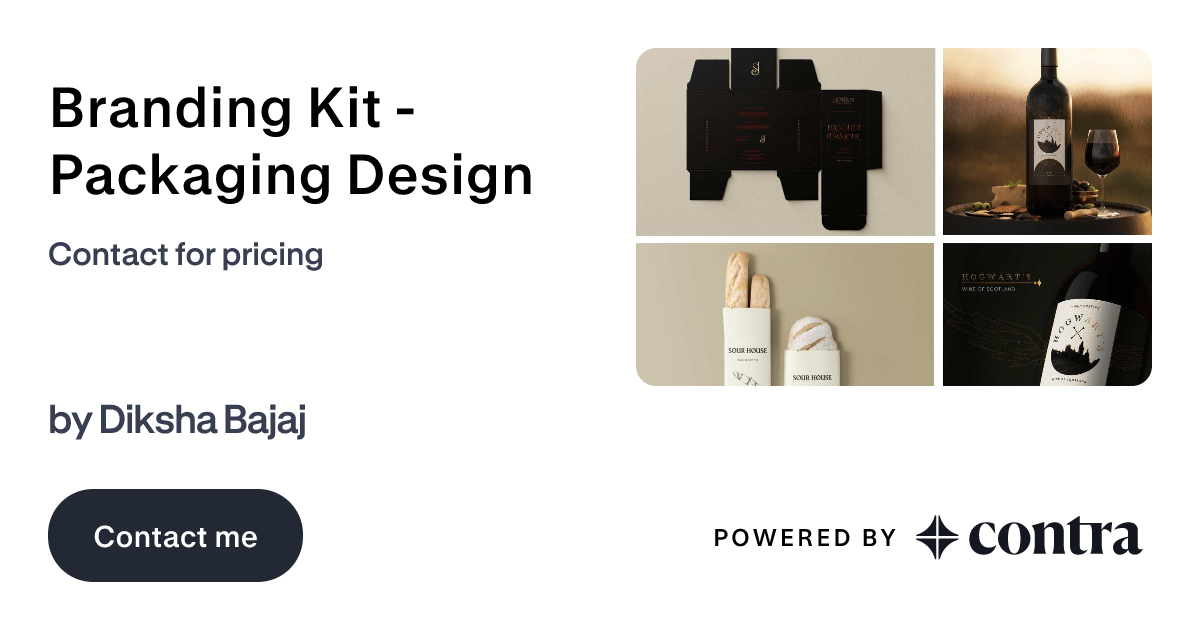 Branding Kit - Packaging Design by Diksha Bajaj