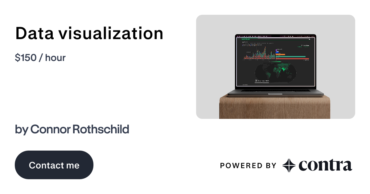 Data visualization by Connor Rothschild