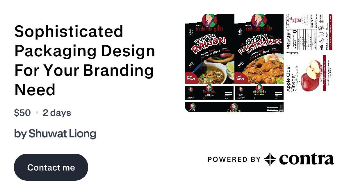 Sophisticated Packaging Design For Your Branding Need by Shuwat Liong