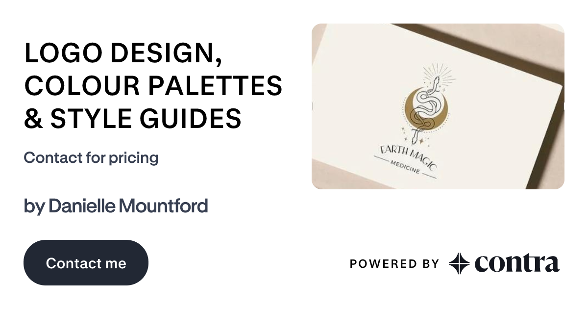 LOGO DESIGN, COLOUR PALETTES & STYLE GUIDES by Danielle Mountford