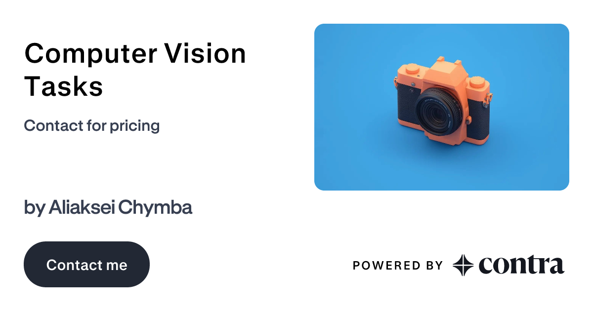 Computer Vision Tasks by Aliaksei Chymba