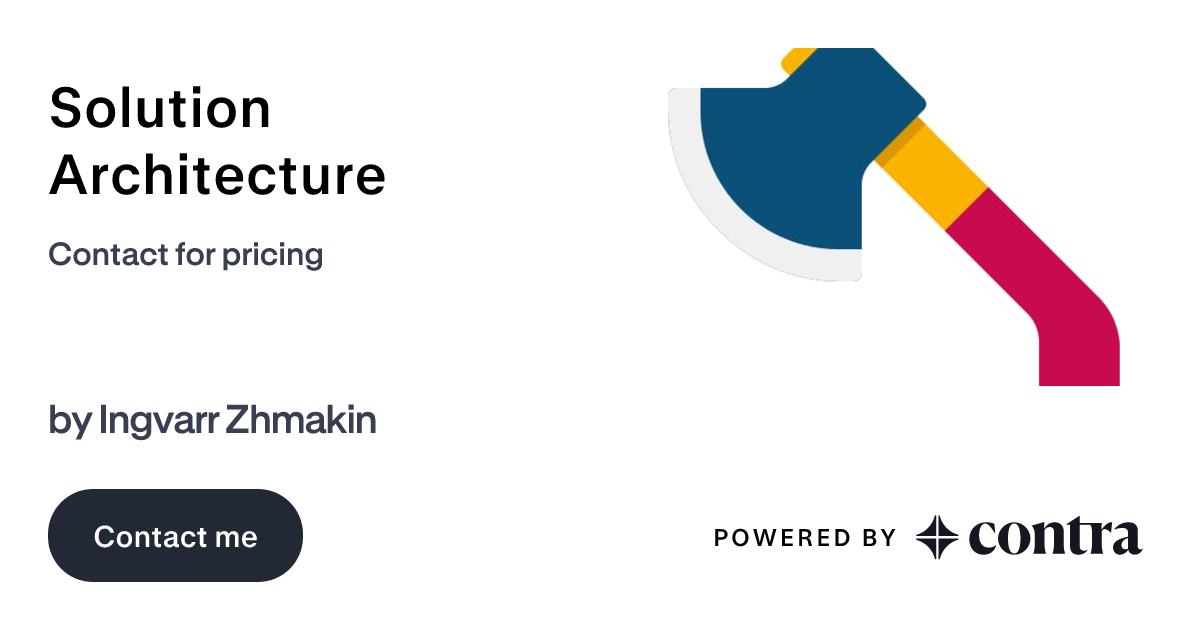 Solution Architecture by Ingvarr Zhmakin
