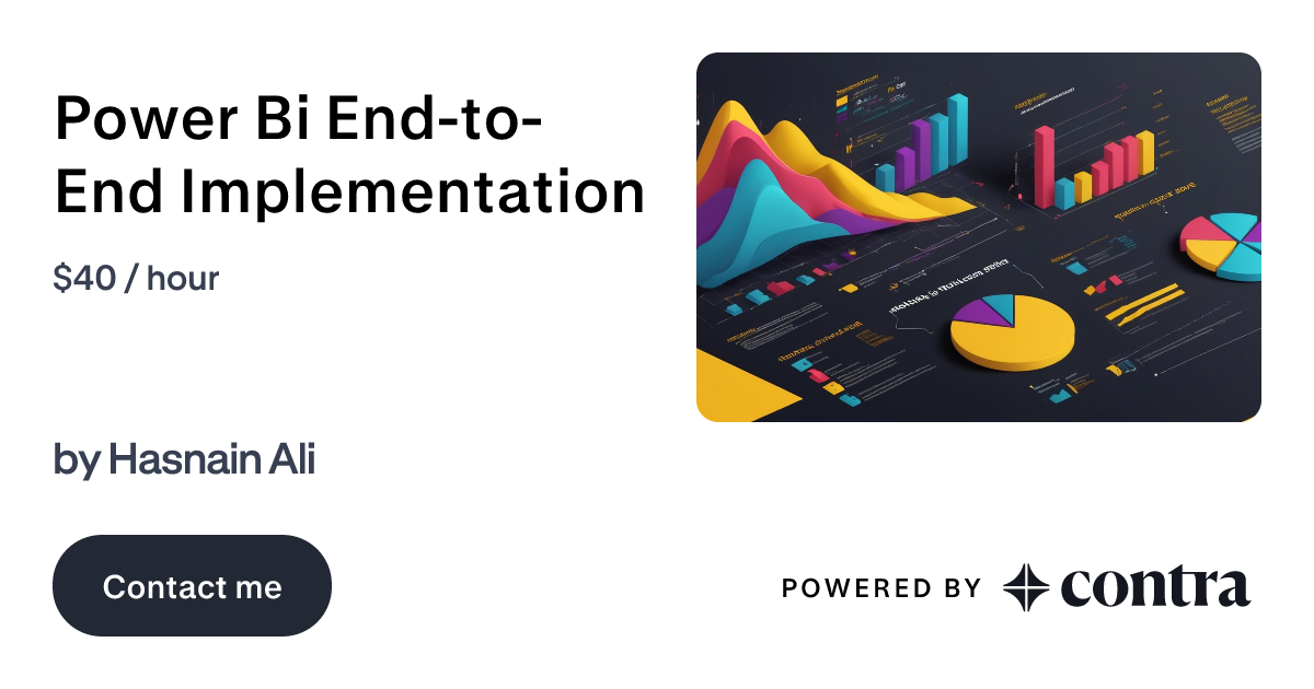 Power Bi End-to-End Implementation by Hasnain Ali