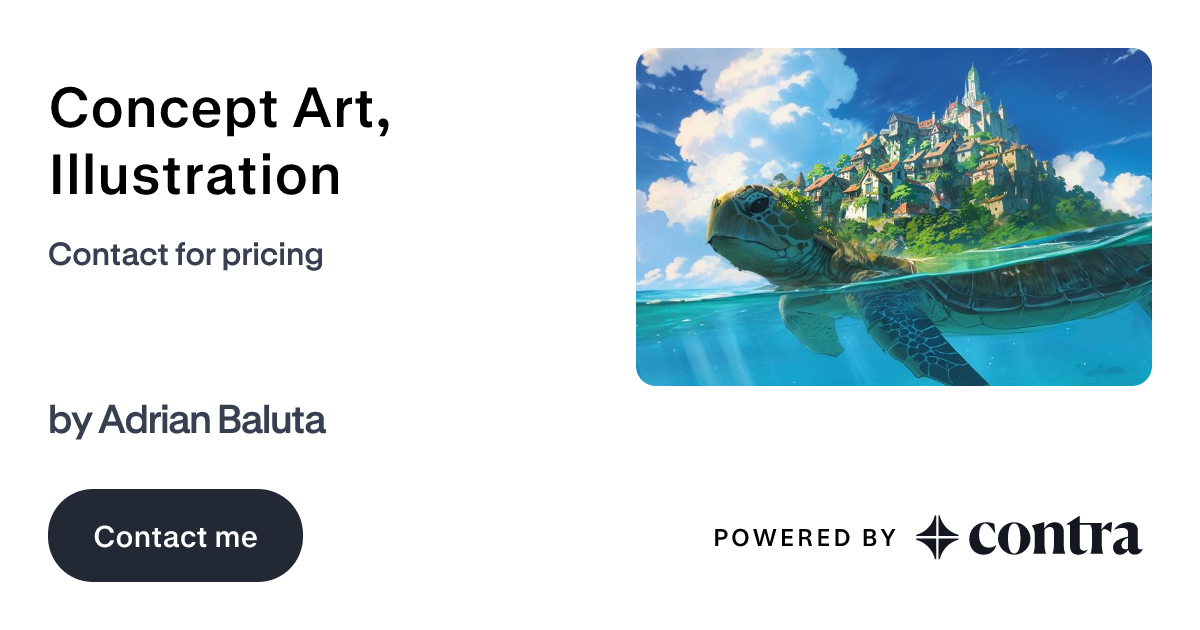 Concept Art, Illustration by Adrian Baluta