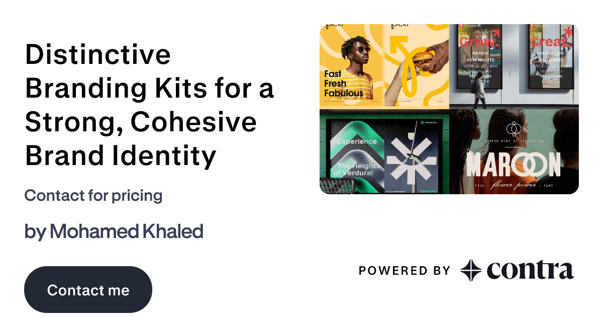 Distinctive Branding Kits for a Strong, Cohesive Brand Identity by ...