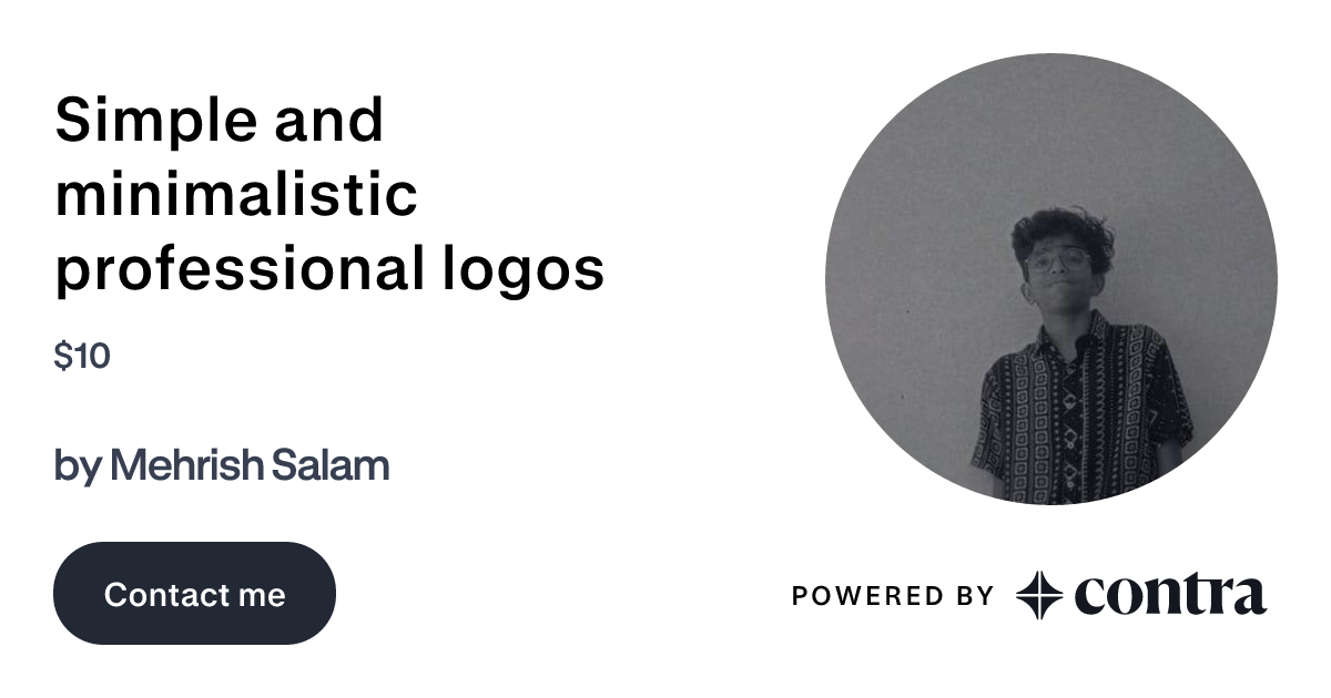 Simple and minimalistic professional logos by Mehrish Salam
