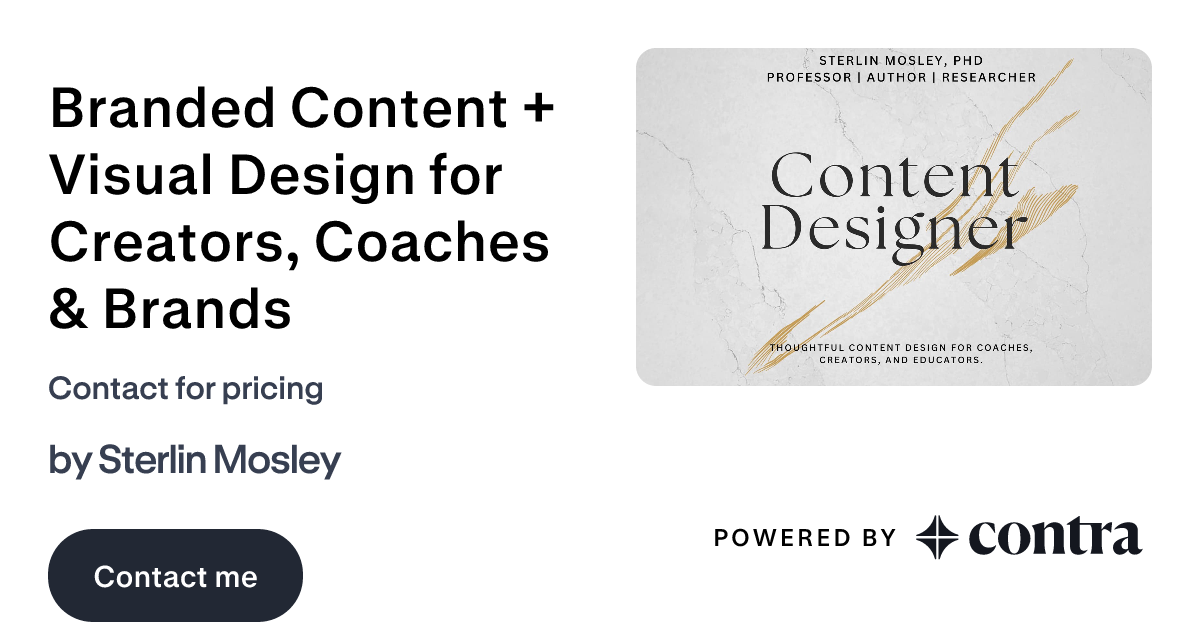 Branded Content + Visual Design for Creators, Coaches & Brands by ...