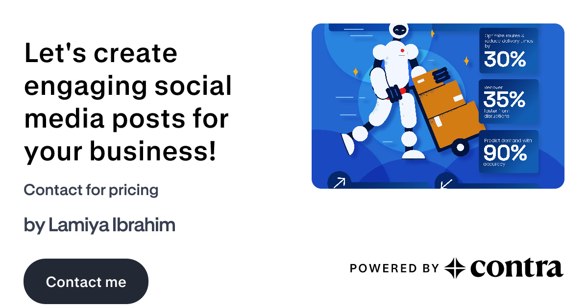 Let's create engaging social media posts for your business! by Lamiya ...